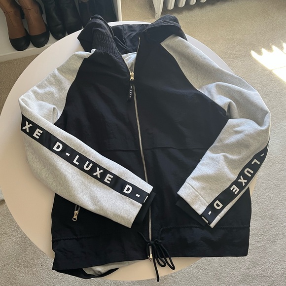 DECJUBA | Jackets & Coats | Decjuba Spliced Jacket | Poshmark